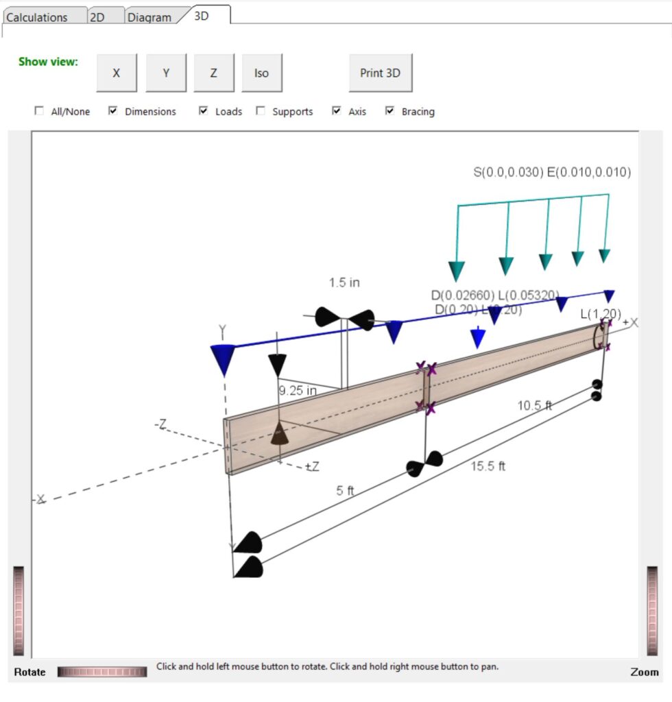 Multiple Simple Beam Analysis & Design - ENERCALC