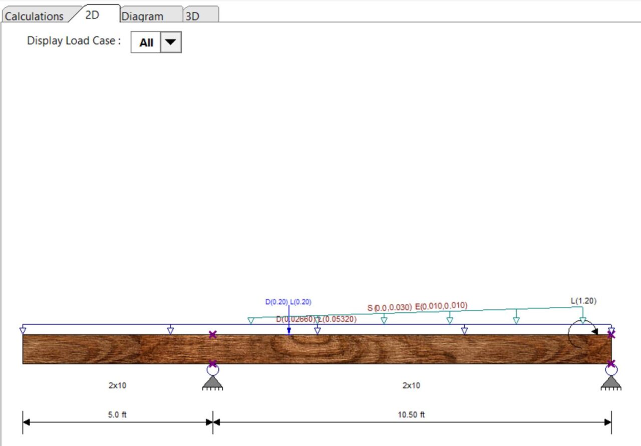 Multiple Simple Beam Analysis & Design - ENERCALC