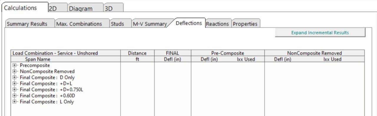 Composite Steel Beam Module - ENERCALC