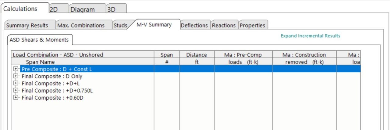 Composite Steel Beam Module - ENERCALC